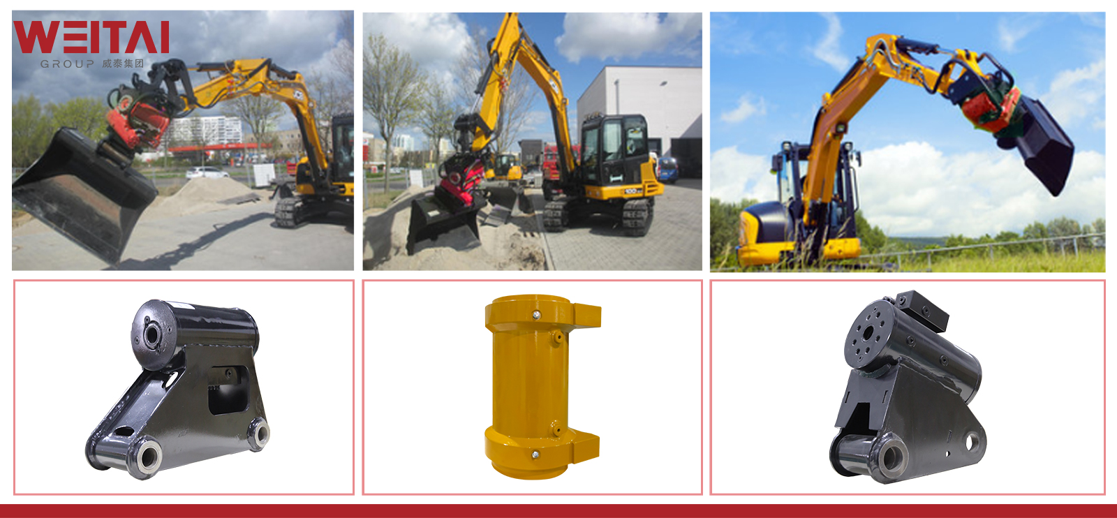 How to choose the most suitable rotary cylinder for excavator