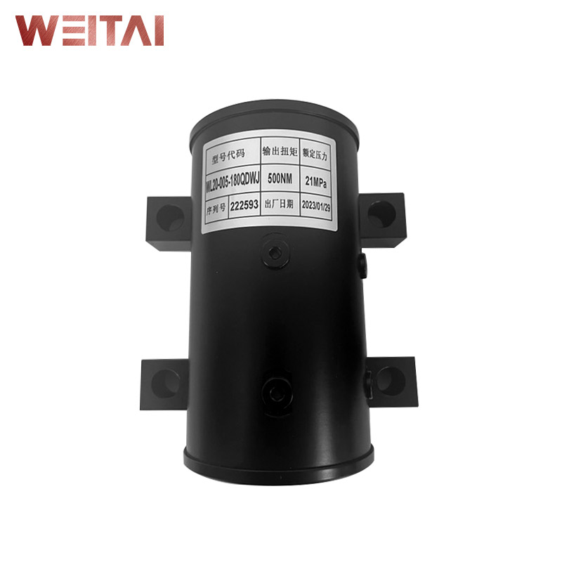 180° Helical Hydraulic Rotary Actuator – WL20 Series | WEITAI